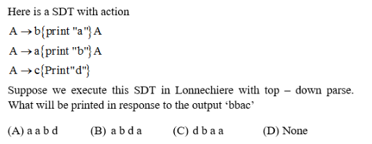 Compiler Design: SDT Compiler
