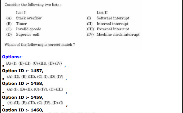 Others: UGC NET CSE | October 2022 | Part 1 | Question:: 68