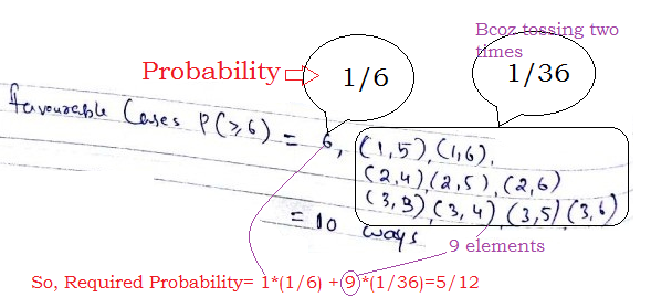 Probability: GATE CSE 2012 | Question: 33