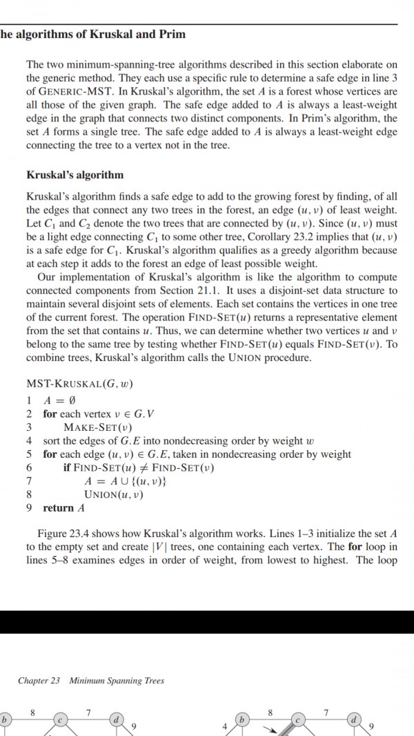 Algorithms What Is The Time Complexity Of Make Set Function In Kruskal Algorithm 5383