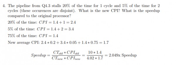 CO & Architecture: COA : Pipelining Calculating CPI