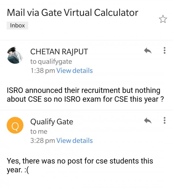 ISRO: Application