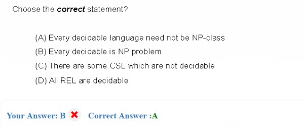 Theory Of Computation Ace Test Series Theory Of Computation Decidability