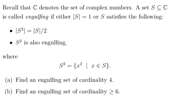 Set Theory & Algebra: ISI PCB 2023 Q2