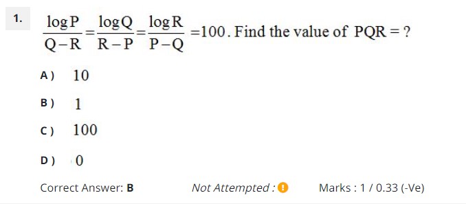 Verbal Aptitude Aptitude Gate Test Series