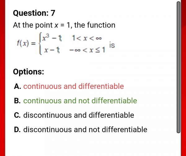 Calculus: Diffrentiability+Limits