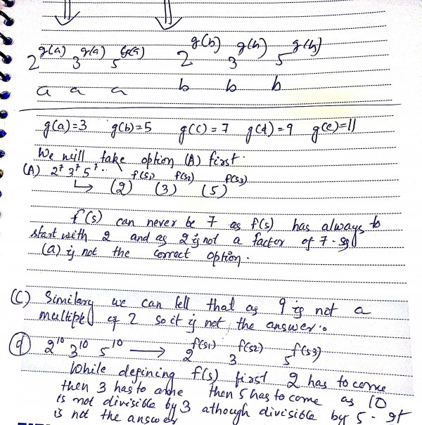 Set Theory & Algebra: GATE CSE 2003 | Question: 39