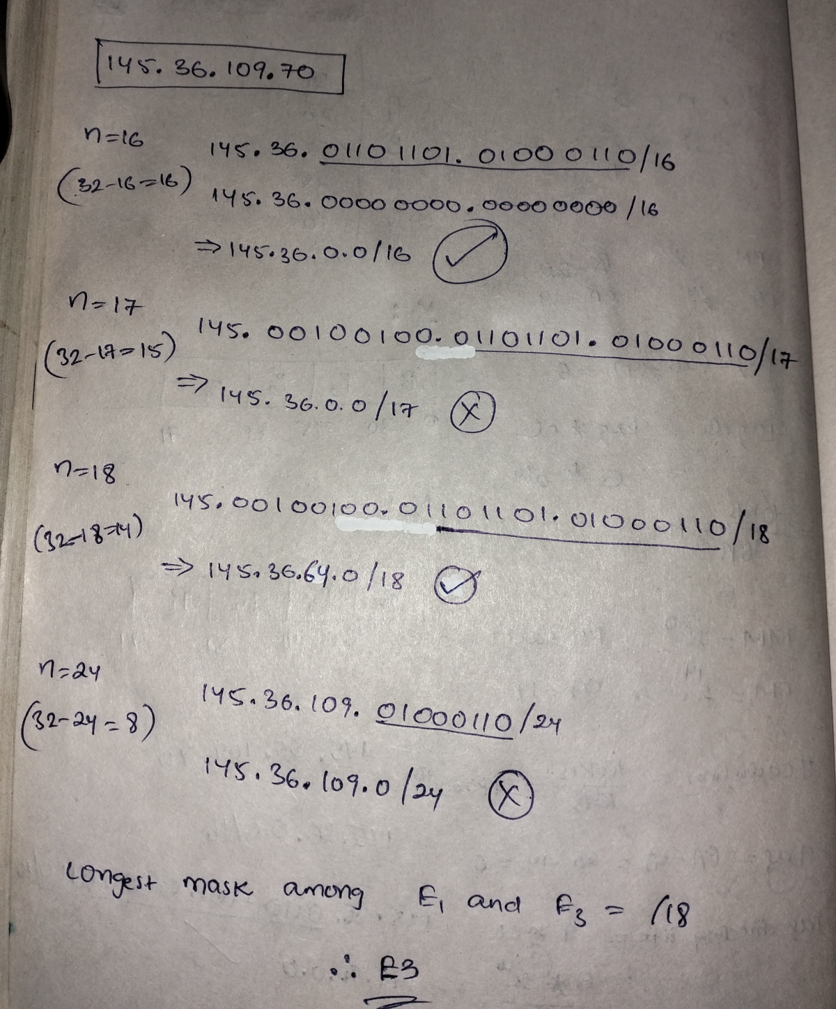 Computer Networks: GATE CSE 2025 | Set 1 | Question: 30
