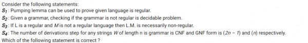 Theory Of Computation Toc Cnf Gnf Pumping Lemma