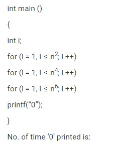 Algorithms: time complexity
