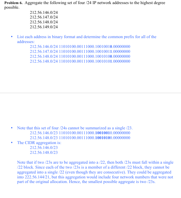 Computer Networks: Supernetting Rules/Doubt - Washington University ...