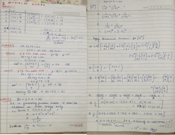 Combinatory Generating Function Question