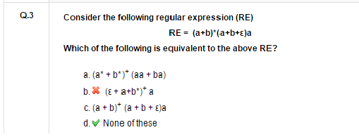 Theory Of Computation Madeeasy Test Series Theory Of Computation Regular Expressions 