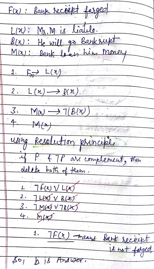 Mathematical Logic: TIFR CSE 2010 | Part A | Question: 4