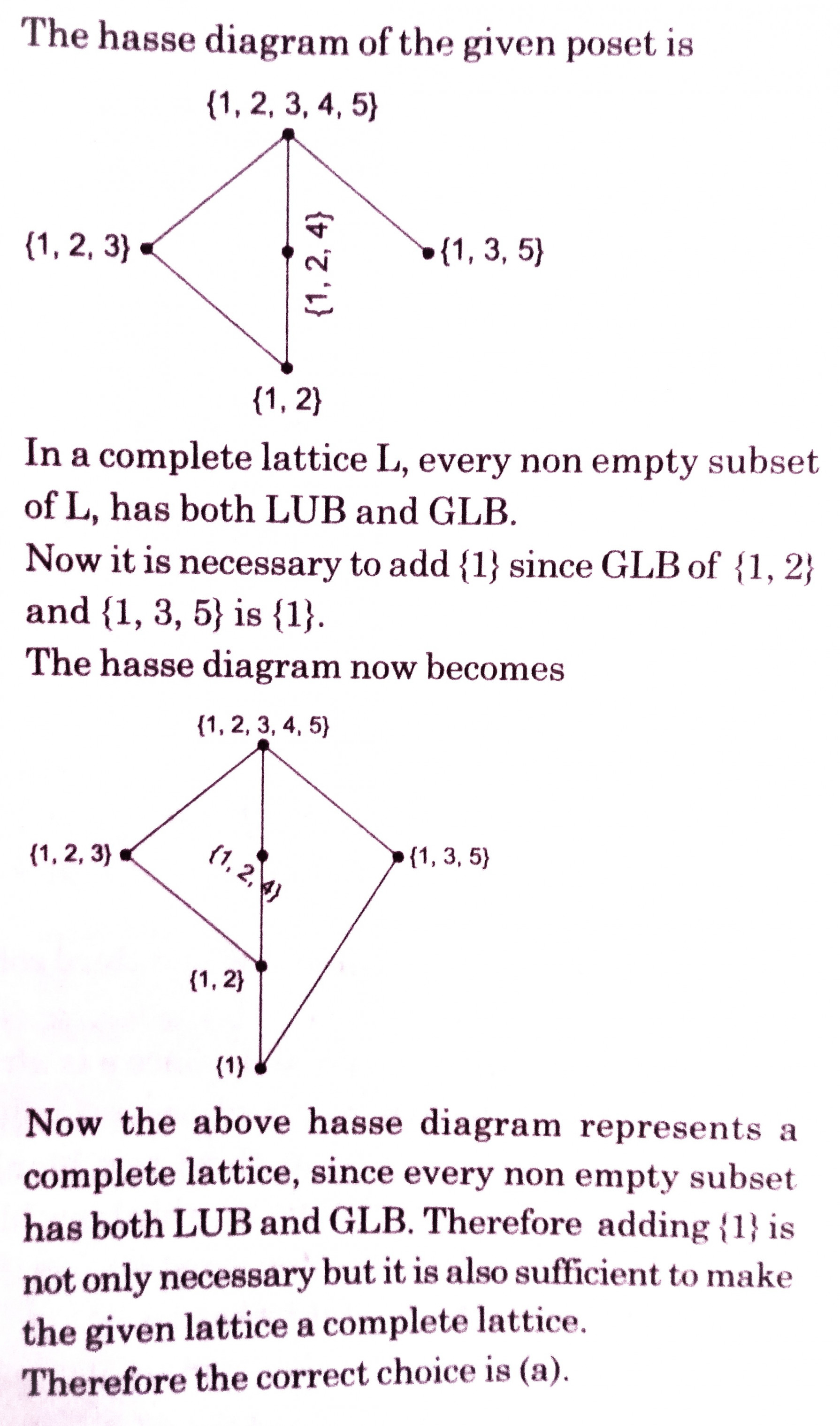 Set Theory & Algebra: GATE CSE 2004 | Question: 73