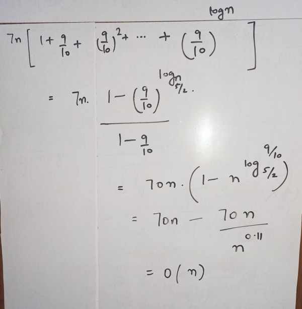 Algorithms: GATE CSE 2021 Set 1 | Question: 30