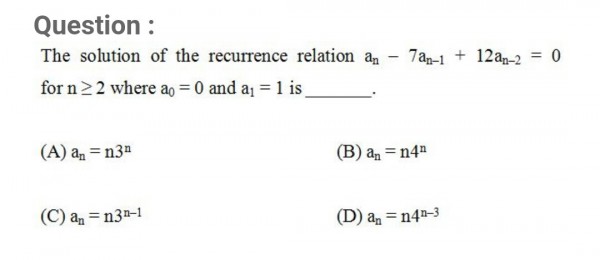 Mathematical Logic Recurrence Relation