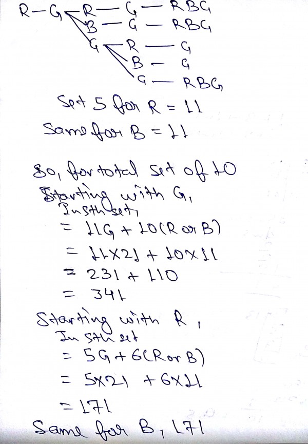 Combinatory: TIFR CSE 2019 | Part B | Question: 13