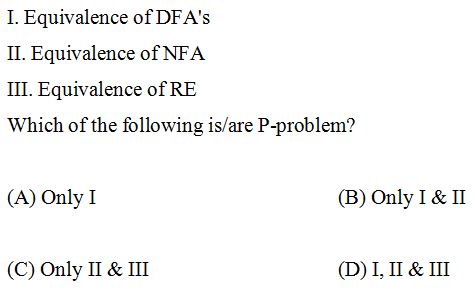Theory of Computation: ace test series