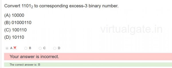 Digital Logic: Convert Binary to excess-3