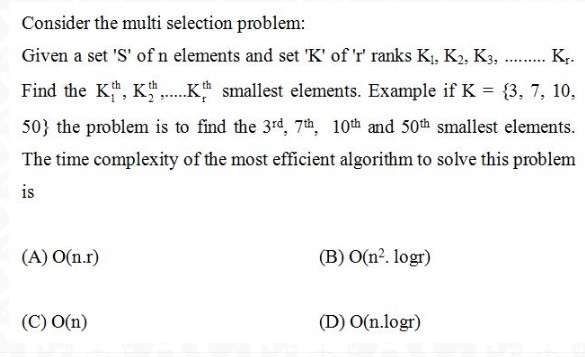 Algorithms: time complextiy