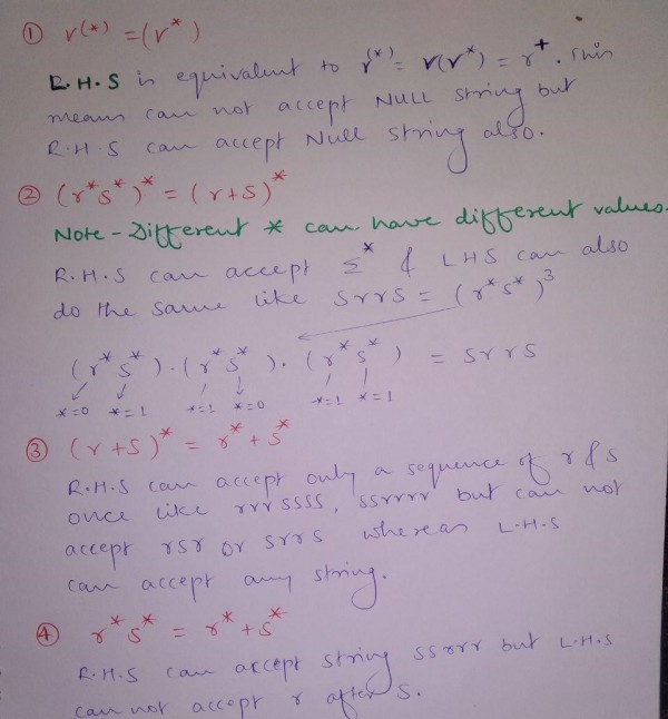 Theory of Computation: GATE CSE 1992 | Question: 02,xvii