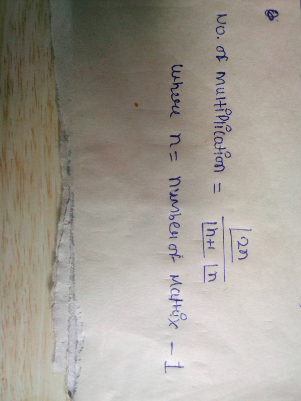 Algorithms: self doubt