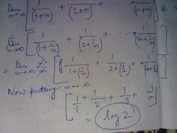 solve calculate the limit - GATE Overflow for GATE CSE