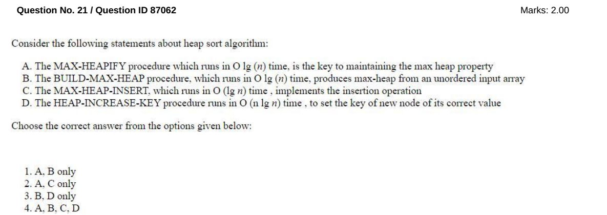 Others: UGC NET CSE | June 2023 | Part 2: 21