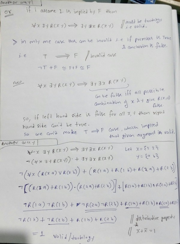 Mathematical Logic: GATE CSE 2017 Set 1 | Question: 02
