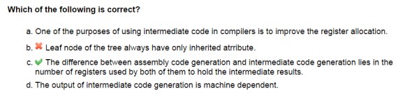 Compiler Design Madeeasy Subject Test Compiler Design Intermediate Code