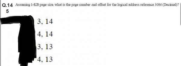 Operating System: page offset