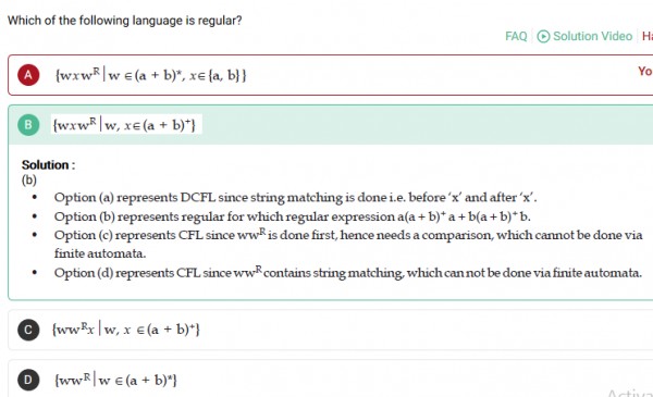 Theory Of Computation Madeeasy Subject Test 2018 Theory Of Computation Regular Grammar