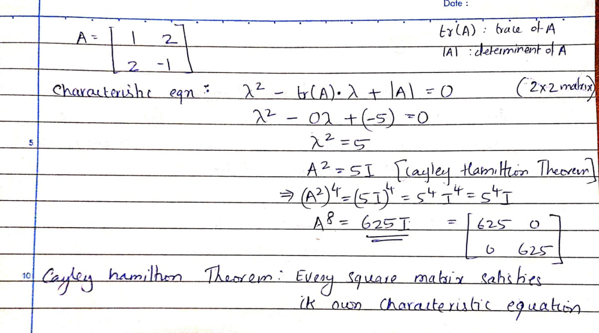 Linear Algebra: GATE CSE 2025 | Set 2 | Question: 1