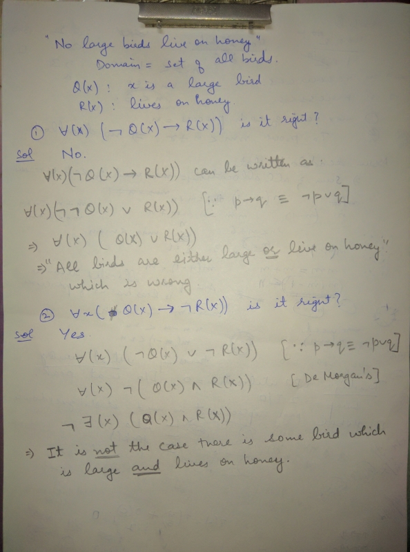 Mathematical Logic: Logic basics