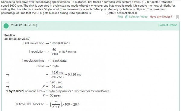 CO and Architecture: DMA Cycle Stealing Mode
