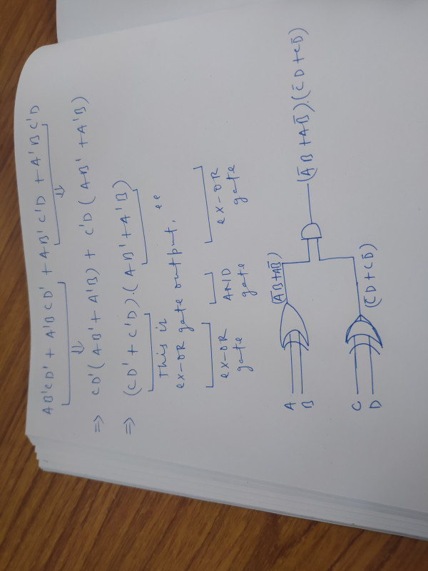 Digital Logic: Morris Mano Edition 3 Exercise 4 Question 30 (Page No. 151)