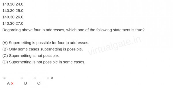 Computer Networks: Supernetting