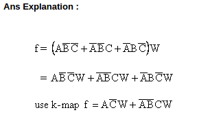 Digital Logic: Boolean expression from venn diagram