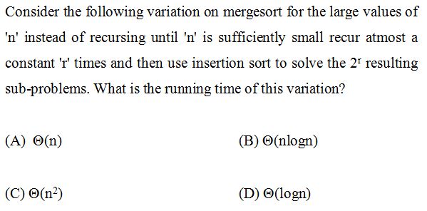 Mathematical Logic Merge Sort 