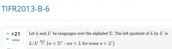 Theory of Computation: right and left quotient in regular language