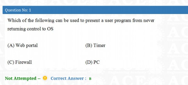 Operating System Aceoperatingsystemsubjecttest