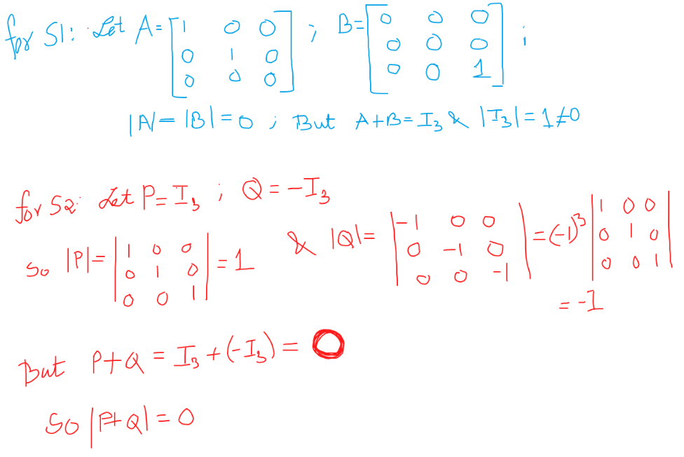 Linear Algebra Gate Cse 2001 Question 11 