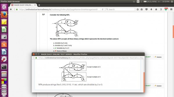 Theory Of Computation Madeeasy Subject Test Theory Of Computation Finite Automata