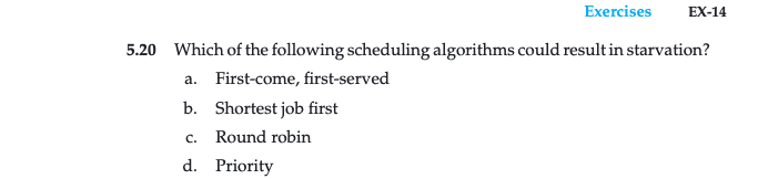 Operating System: GATE CSE 2023 | Question: 17