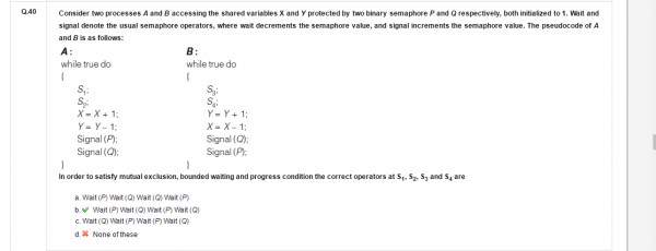 Operating System: OS-bounded waiting