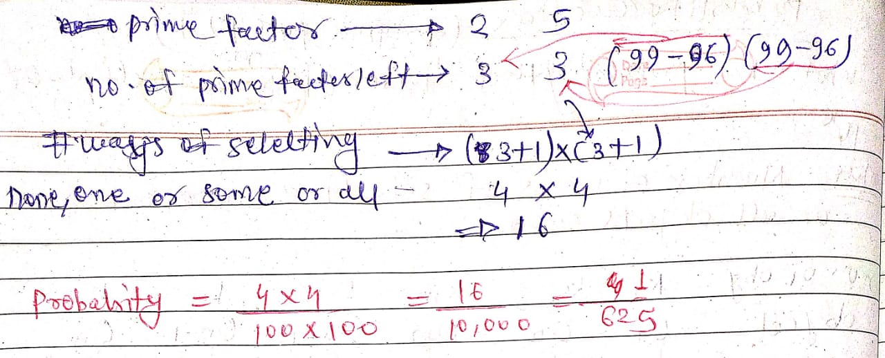 Probability: GATE CSE 2010 | Question: 27