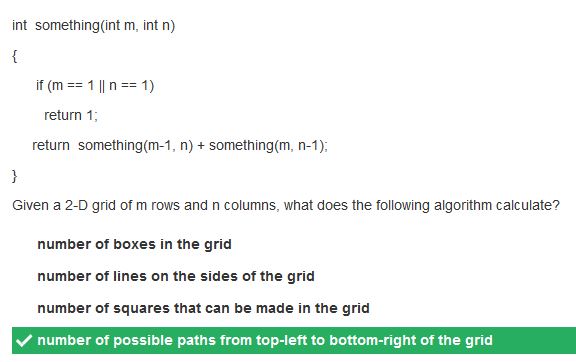 Algorithms: Grid problem