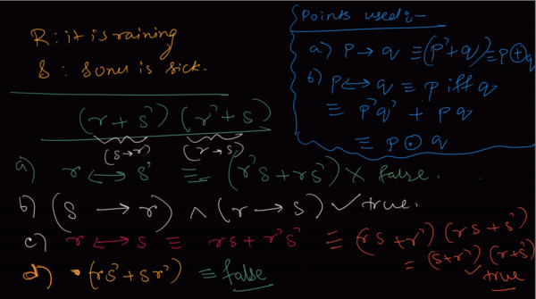 Mathematical Logic: GO Classes CS 2025 | Weekly Quiz 3 | Propositional Logic | Question: 3