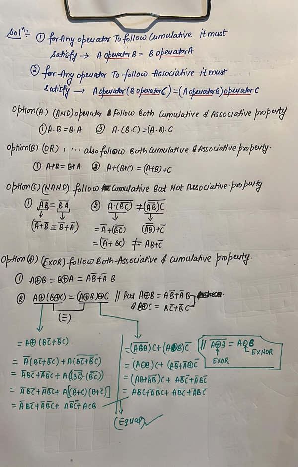 Digital Logic Gate Cse 1998 Question 2 8